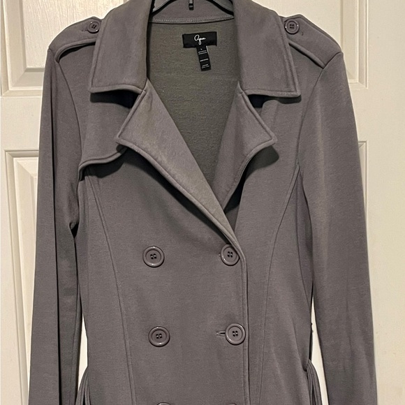 Aqua | Jackets & Coats | Aqua Grey Coat | Poshmark